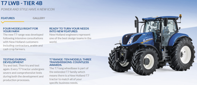 T7 Series Tractor | Southern Machinery